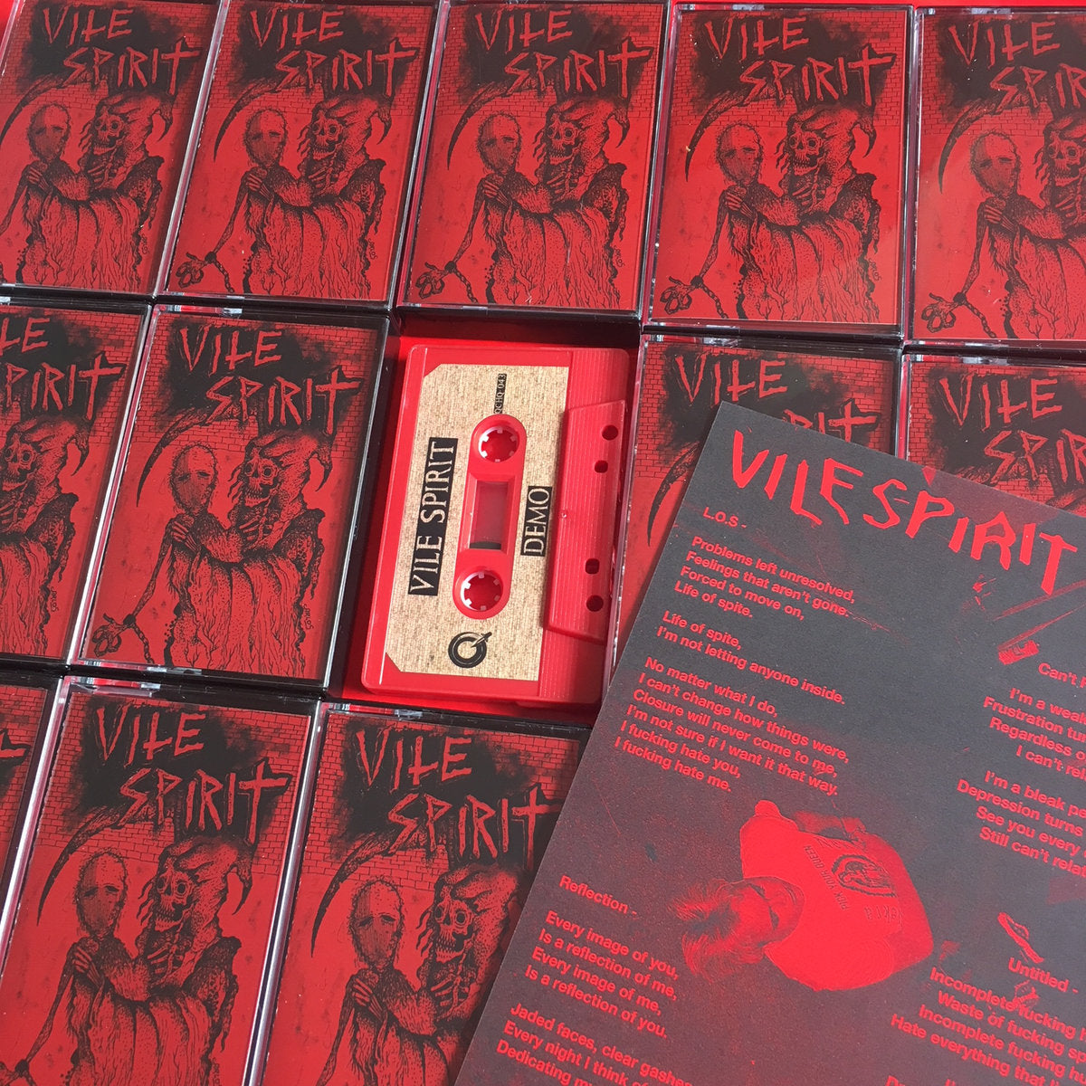 Vile Spirit: Demo 2017 cassette – Quality Control HQ USA